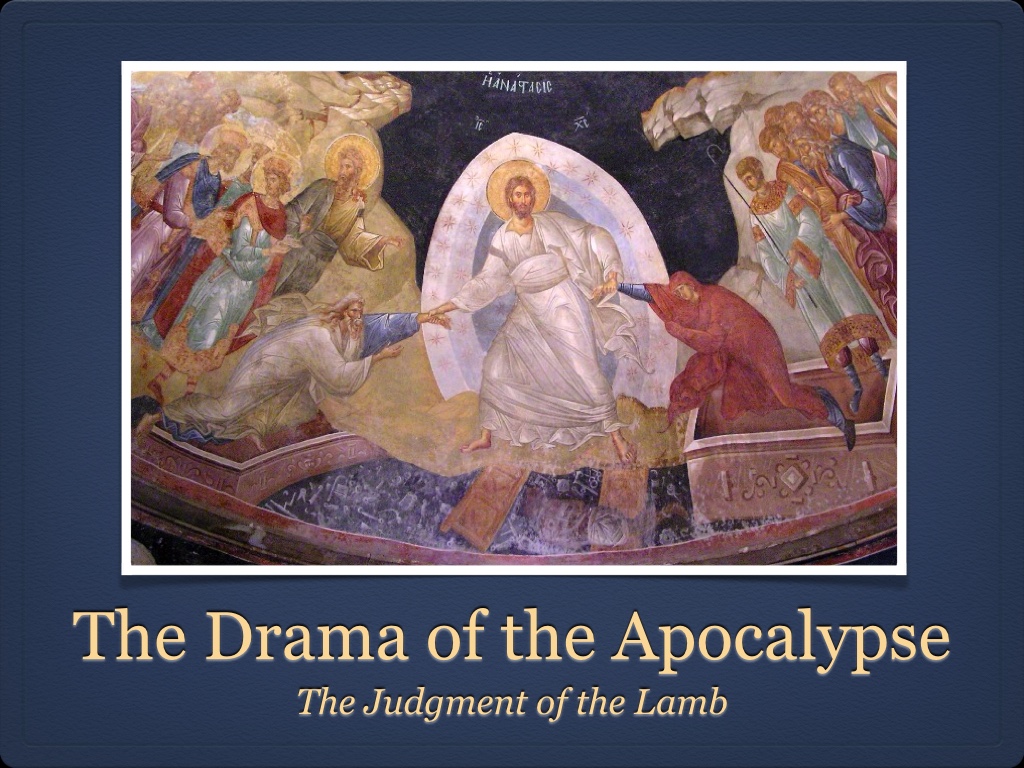 Revelation: The Drama of the Apocalypse | Waldorf Church of Christ